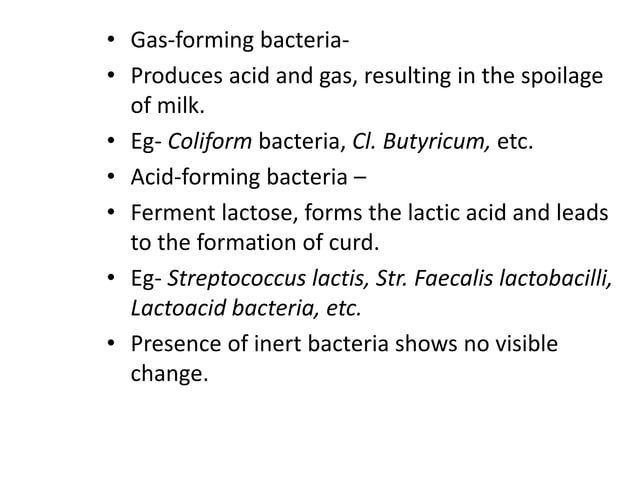 Microflora of raw milk, sources of milk contamination and their control ...