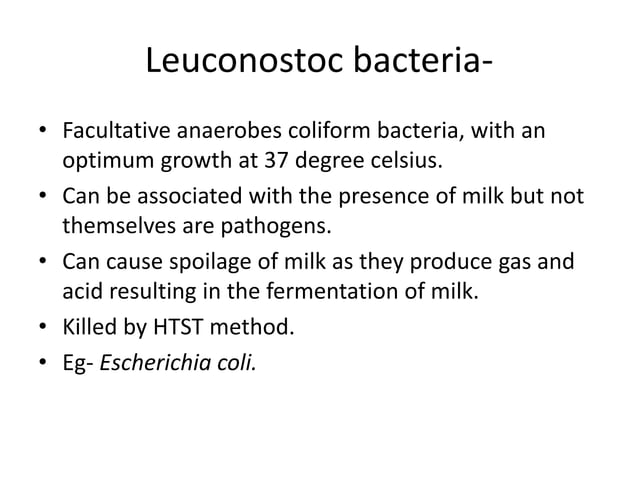 Microflora of raw milk, sources of milk contamination and their control ...