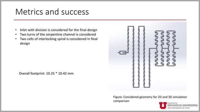 Microfluidics Mixer Design | PPTX | 3-D Graphics | Computer Software ...