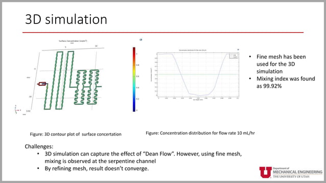 Microfluidics Mixer Design | PPTX | 3-D Graphics | Computer Software ...