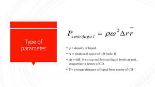 Article dissection: Novel Liquid Equilibrium Valving on Centrifugal ...
