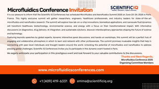Microfluidics Conferences , Microfluidics | PPT