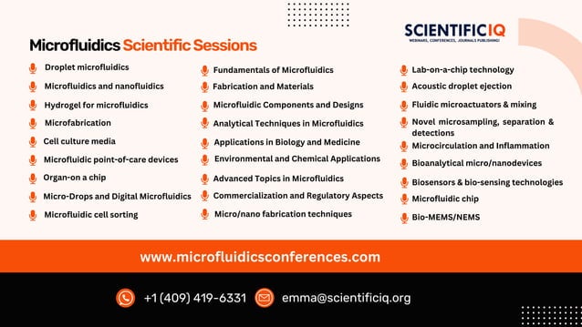 Microfluidics Conferences , Microfluidics | PPT
