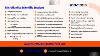 Microfluidics Conferences , Microfluidics | PPT