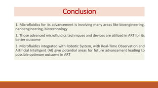MICROFLUIDICS - an overview in Assisted Reproductive Technology Treatment | PDF