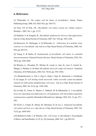 Microfluidics Paper | PDF