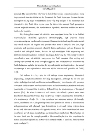 Microfluidics Paper | PDF
