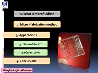 Microfluidics Presentation | PDF