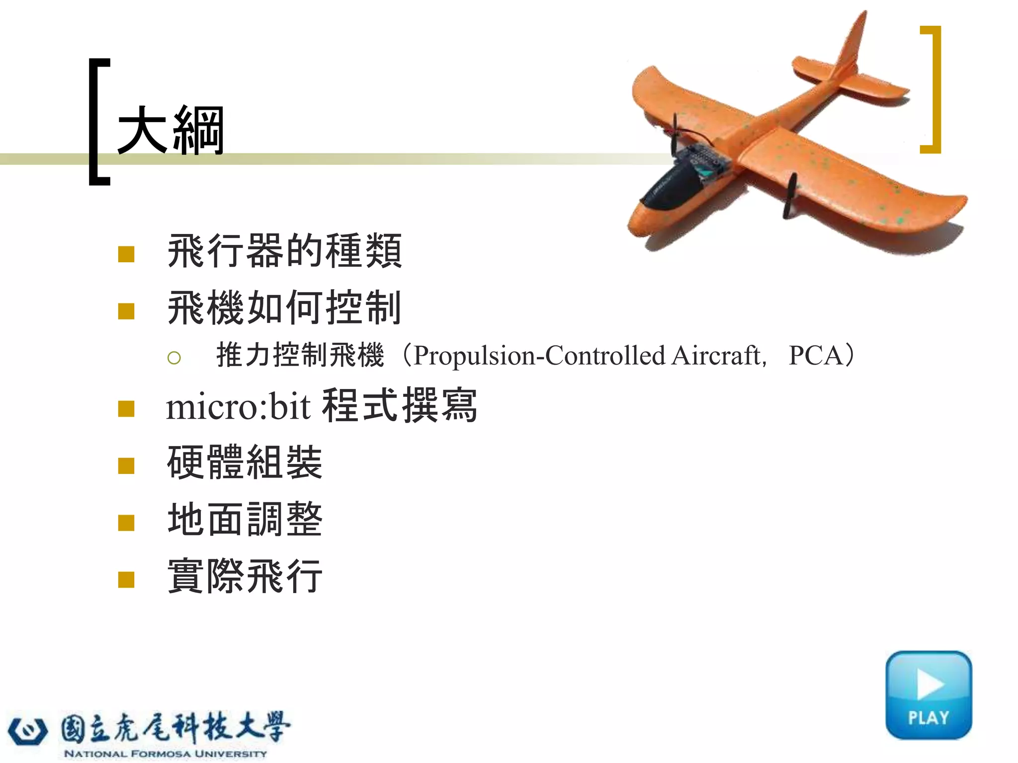 MicroFly microLbit RC airplane | PPT