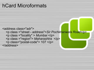Microformats | PPT