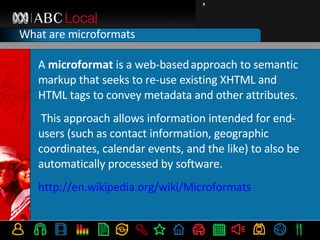 Microformats | PPT