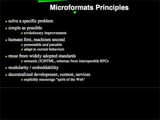 Microformats hResume | PPT