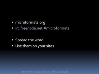 Microformats | PDF