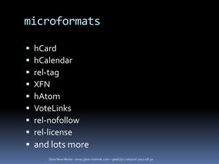 Microformats | PDF