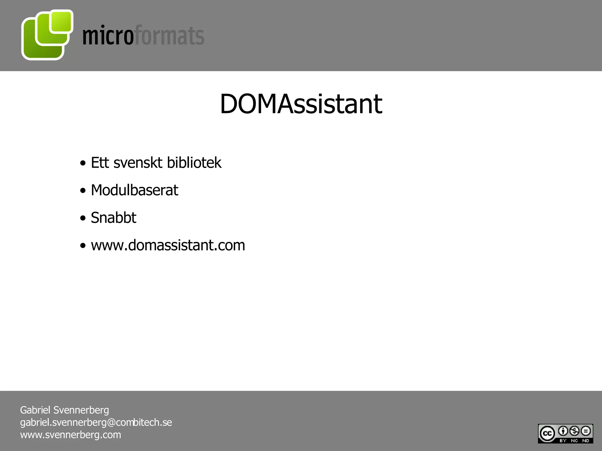 Using Microformats to aggregate data | PPT