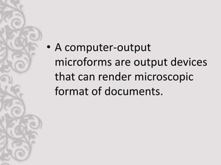 Microforms | PPT