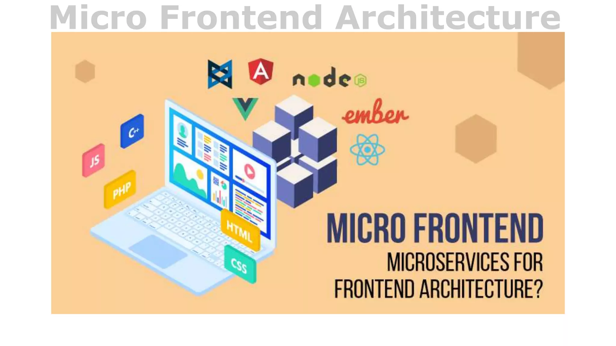 Micro frontend architecture_presentation_ssoni | PPTX | Web Development | Internet