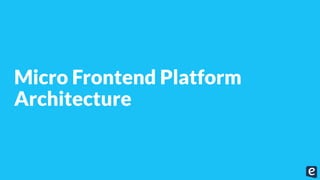 Micro Frontend Platforms for Kubernetes | PDF