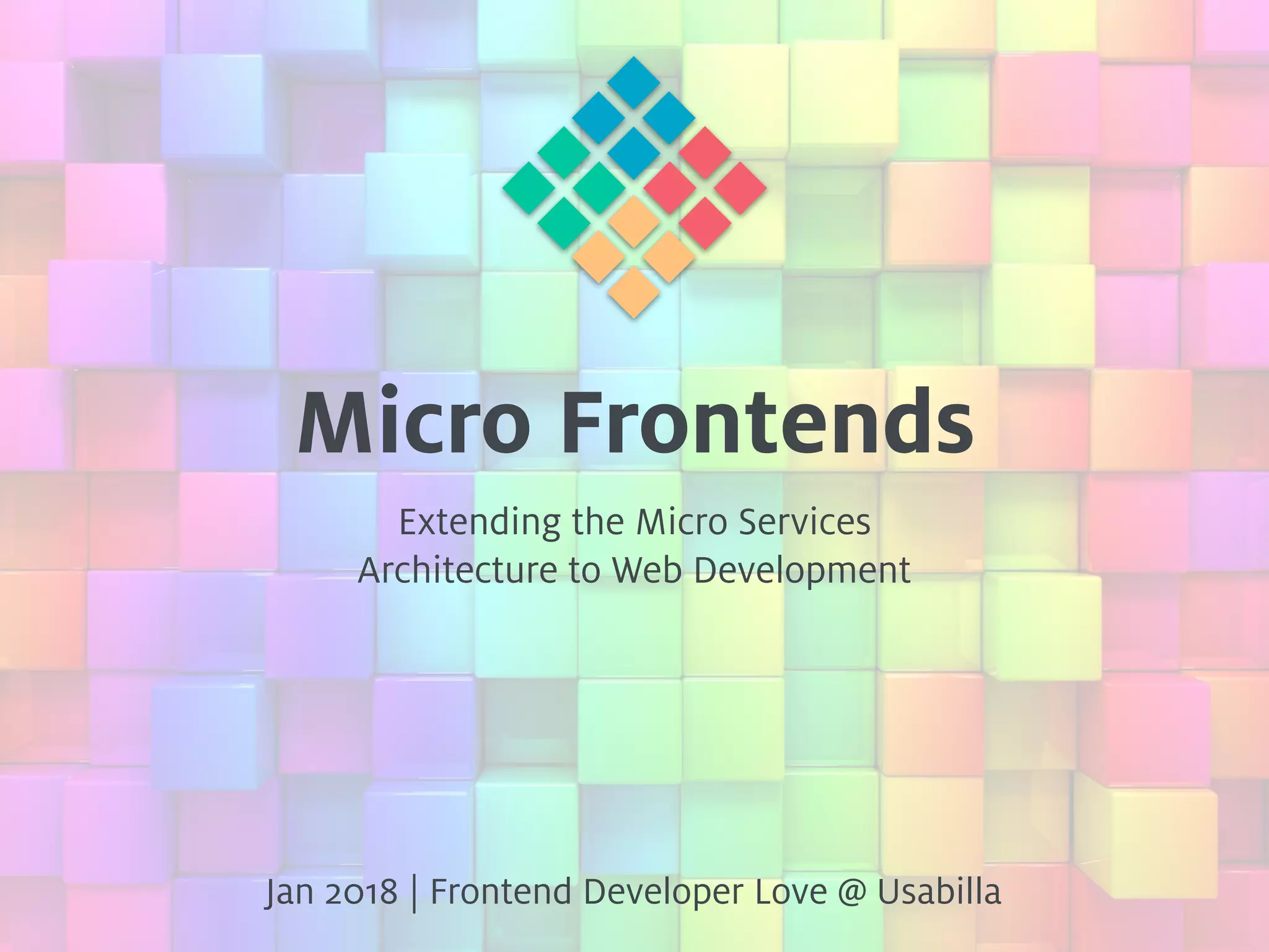 Micro Frontends | PDF | Web Development | Internet