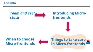 Building applications in a Micro-frontends way | PPT