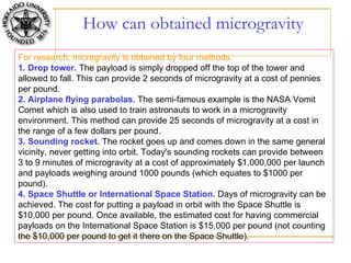 Microgravity | PPT