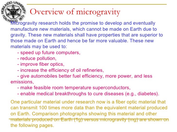 Microgravity