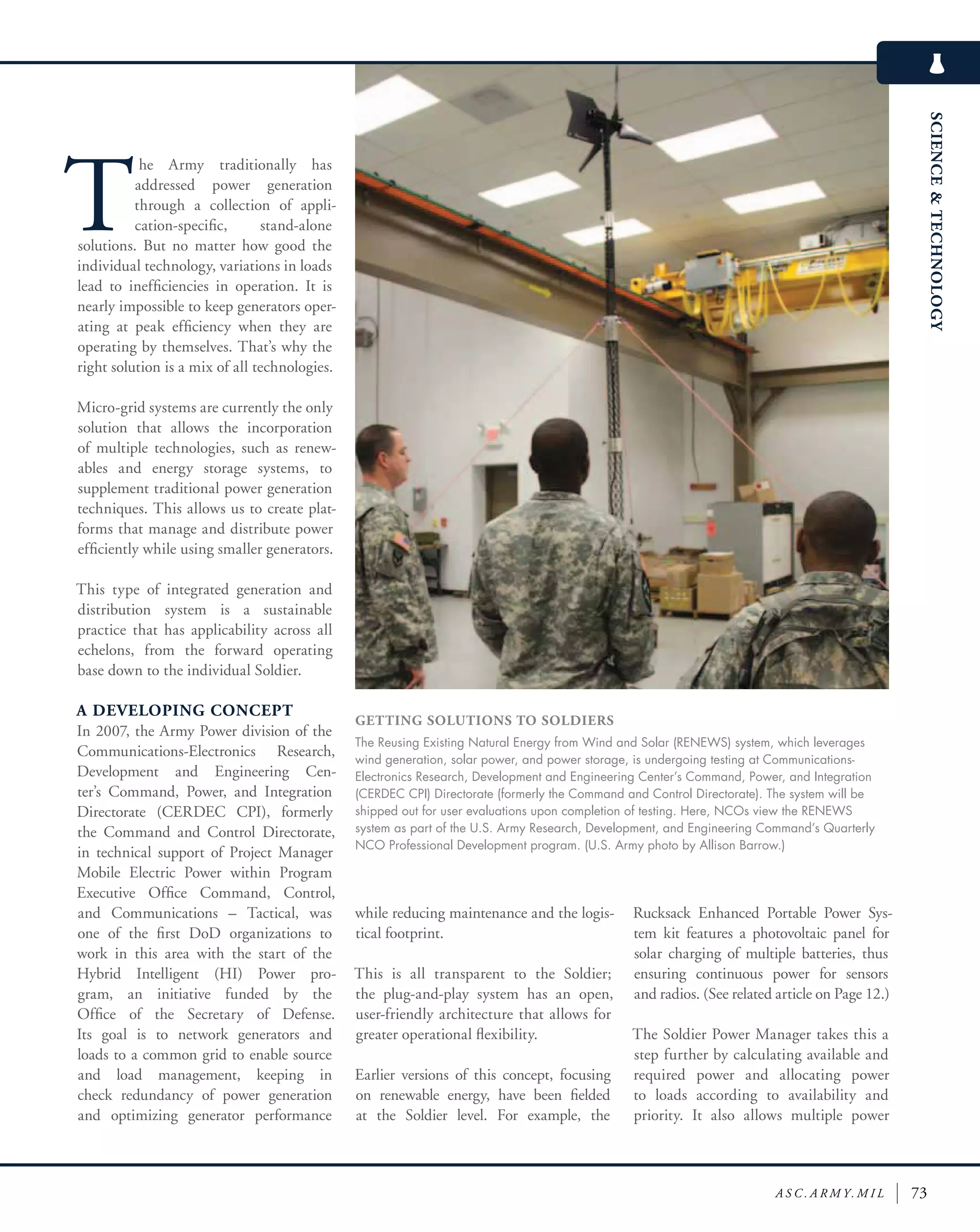 Micro-Grid Power: Working Intelligently and Working Together | PDF