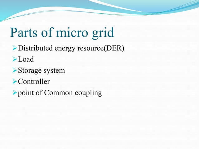 Concept of Microgrid and CHP system | PPT