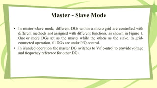 Microgrid control mode | PPTX