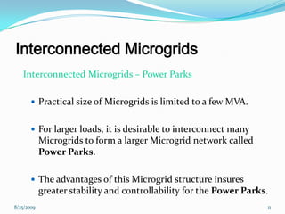Microgrid Presentation | PPTX