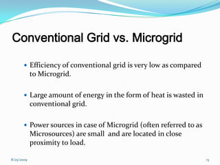 Microgrid Presentation | PPTX