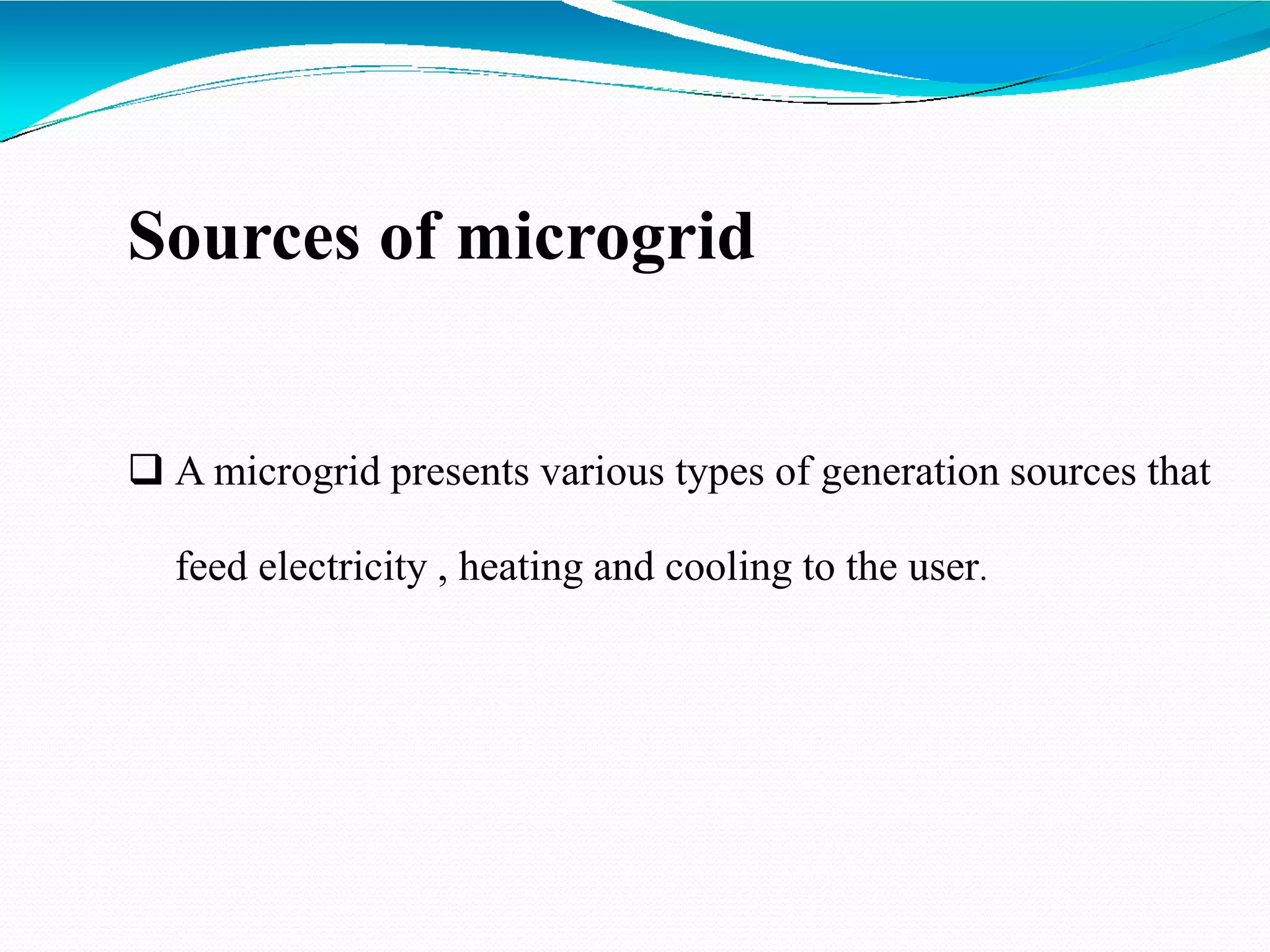 Microgrid sem 1 | PPTX