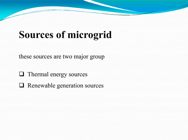 Microgrid sem 1 | PPTX