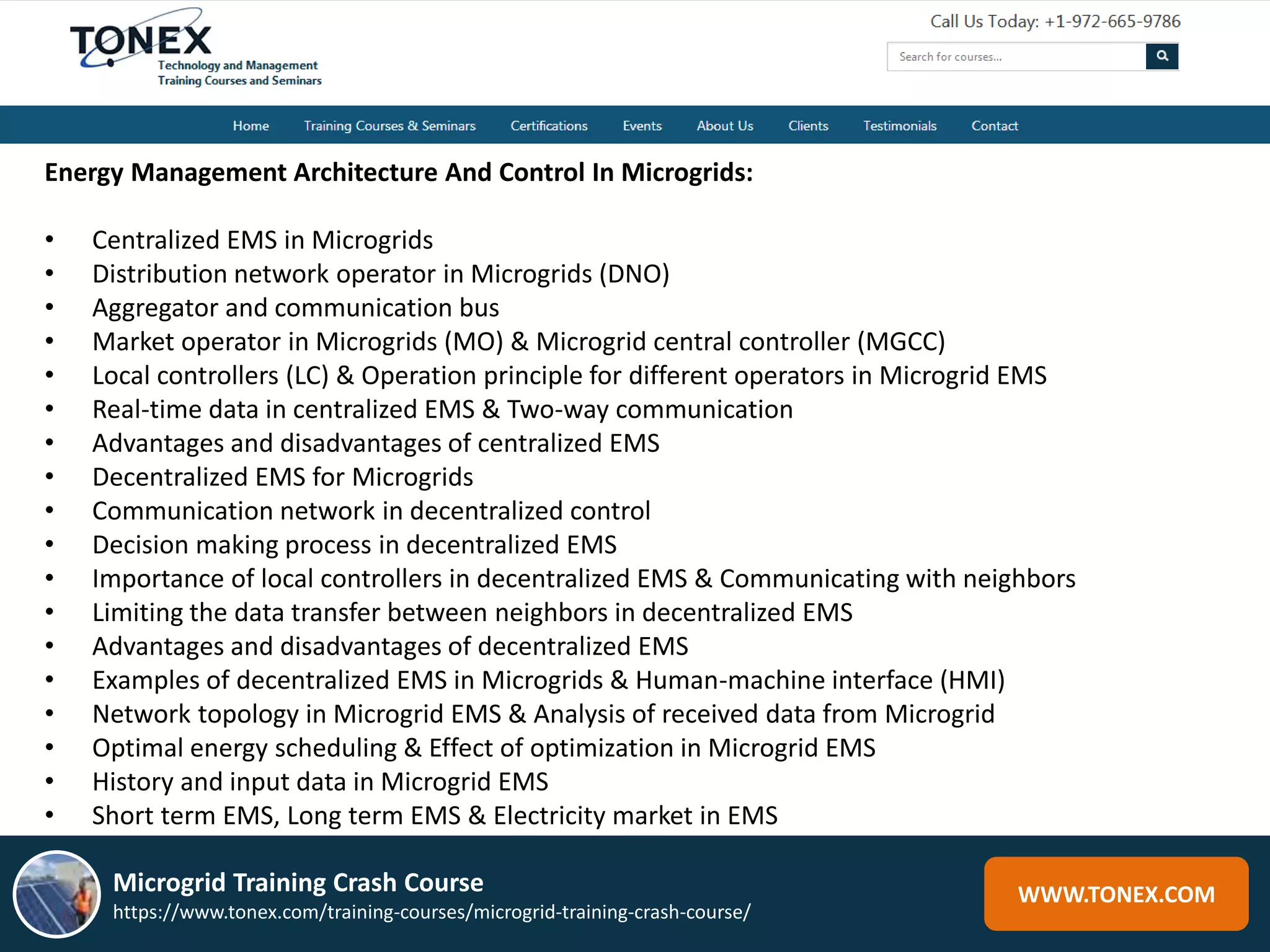 Microgrid Training Crash Course | PPTX