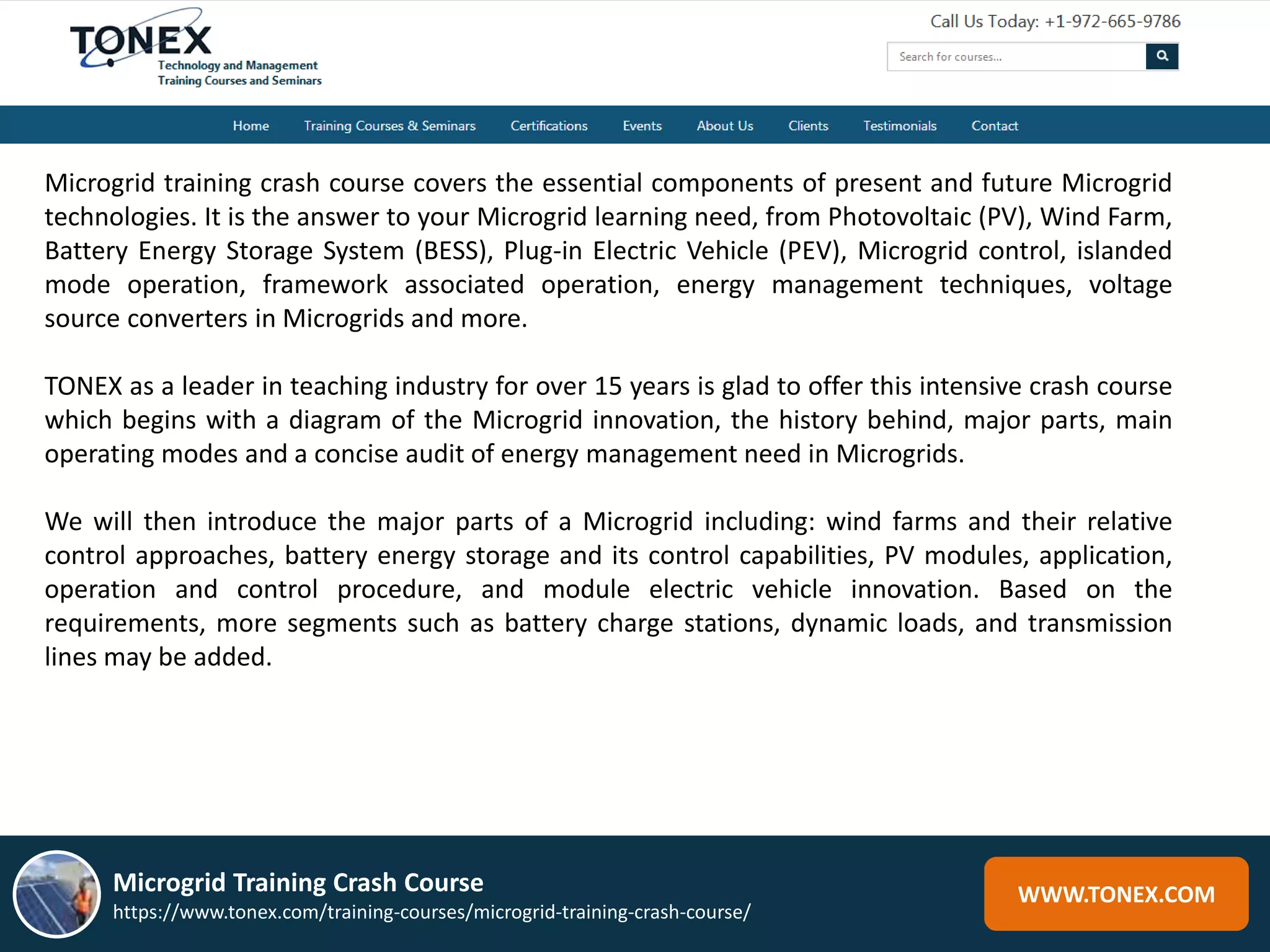 Microgrid Training Crash Course | PPTX