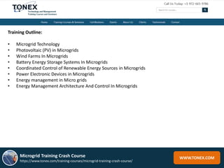 Microgrid Training Crash Course | PPTX