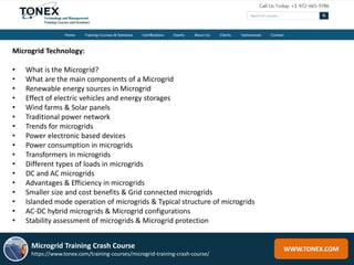 Microgrid Training Crash Course | PPTX