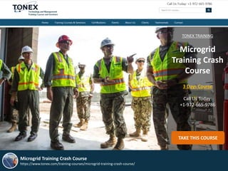 Microgrid Training Crash Course | PPTX