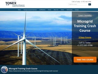 Microgrid Training Crash Course | PPTX