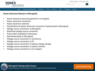 Microgrid Training Crash Course | PPTX