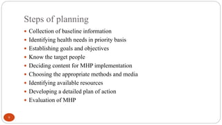 Micro health project (mhp) | PPTX