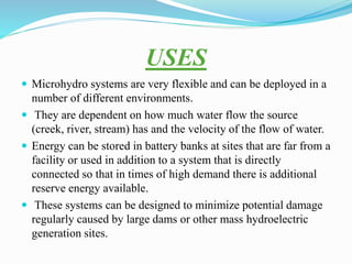 Micro Hydel Powerplant | PPTX
