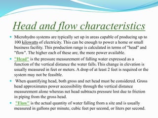 Micro Hydel Powerplant | PPTX