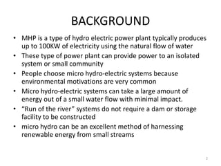 Microhydro in nepal | PPTX
