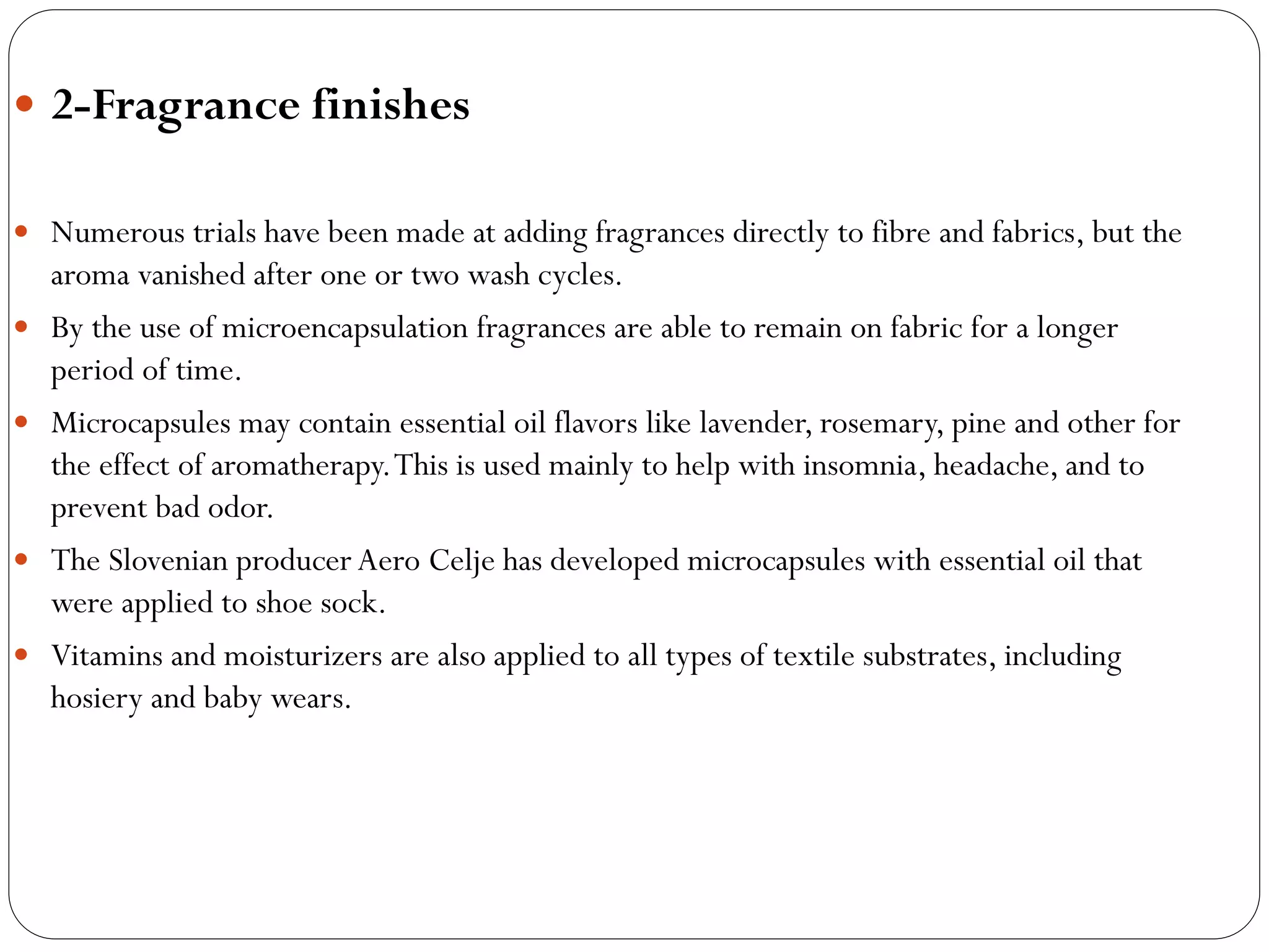Microincapsulation in textile | PPT