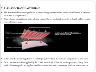 Microincapsulation in textile | PPT