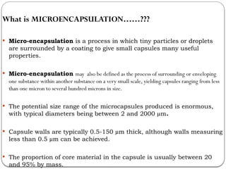 microincapsulation in textile 11111 .pptx
