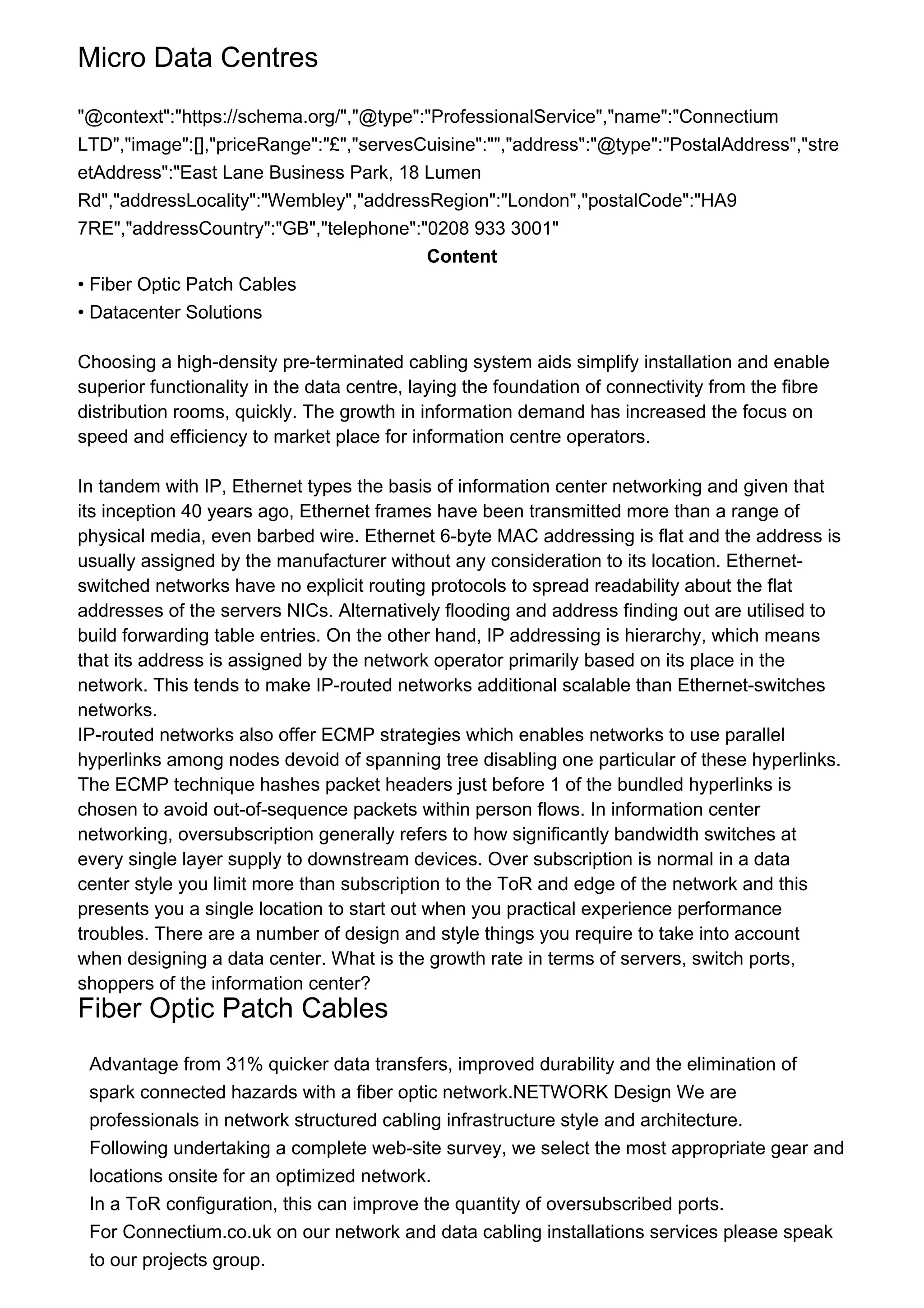 Micro Data Centres | PDF