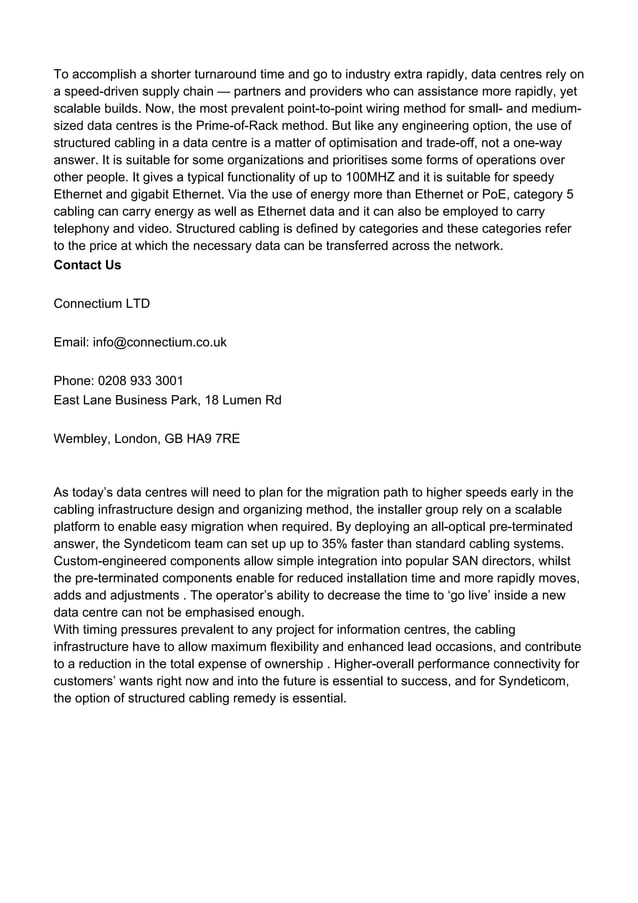 Micro Data Centres | PDF