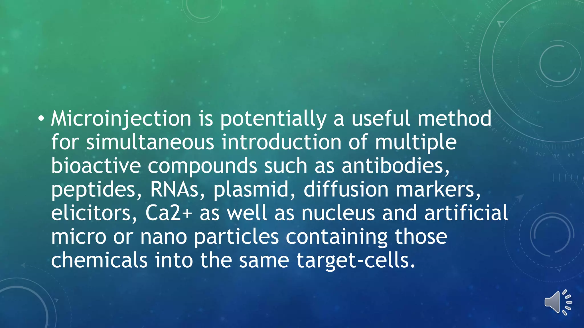 Microinjection | PPTX